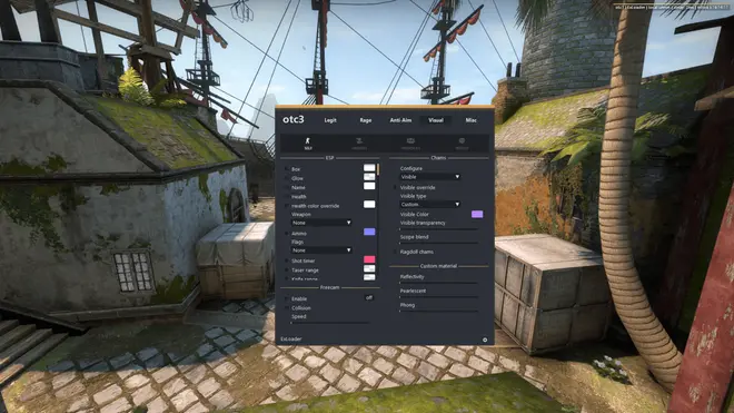 Trainer - Cheatengine cheat para CSGO com ESP e Aimbot